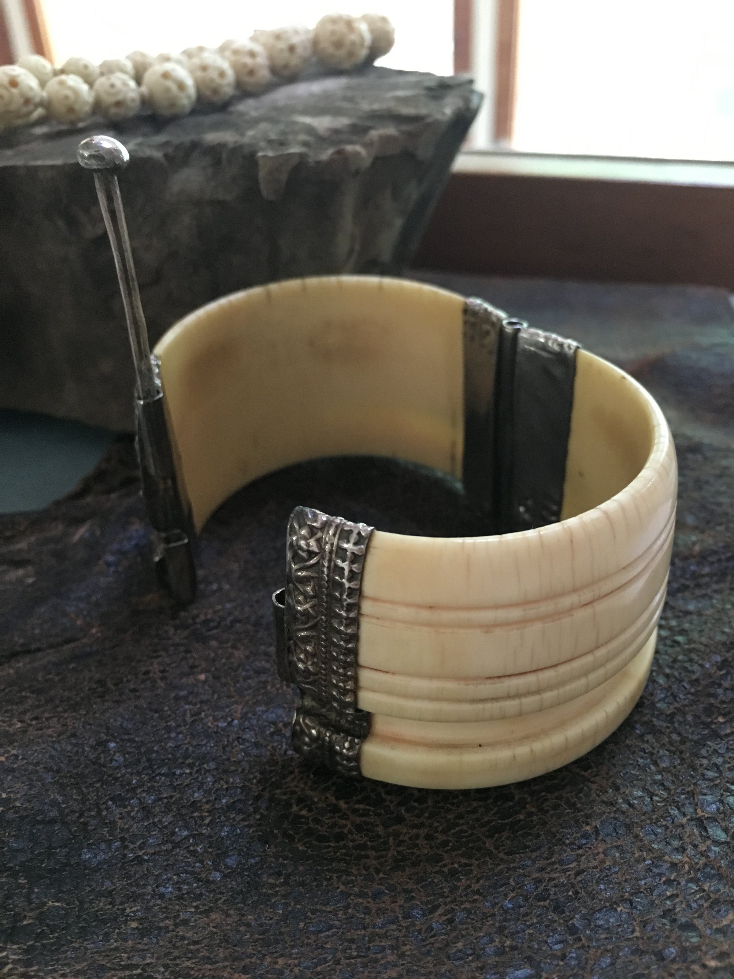 elephant ivory bangle
